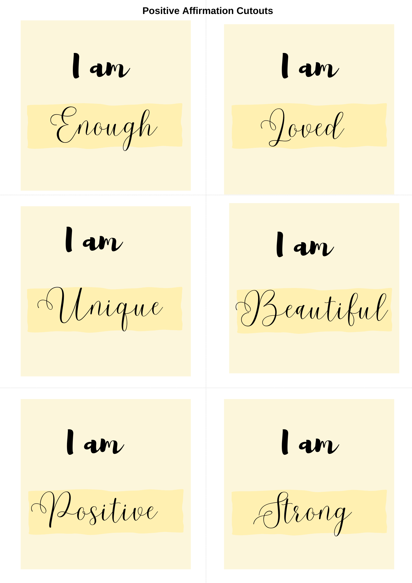 53 Self-Care Affirmations to Boost Self-Love (+printable) - Sprouted ...